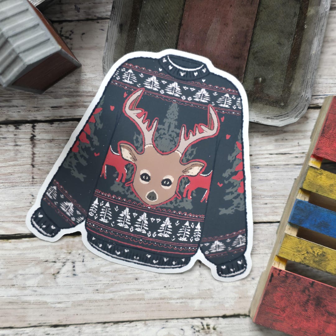 Dead by Daylight Sticker Ugly Allen Sweater Inspired Matte Vinyl ...
