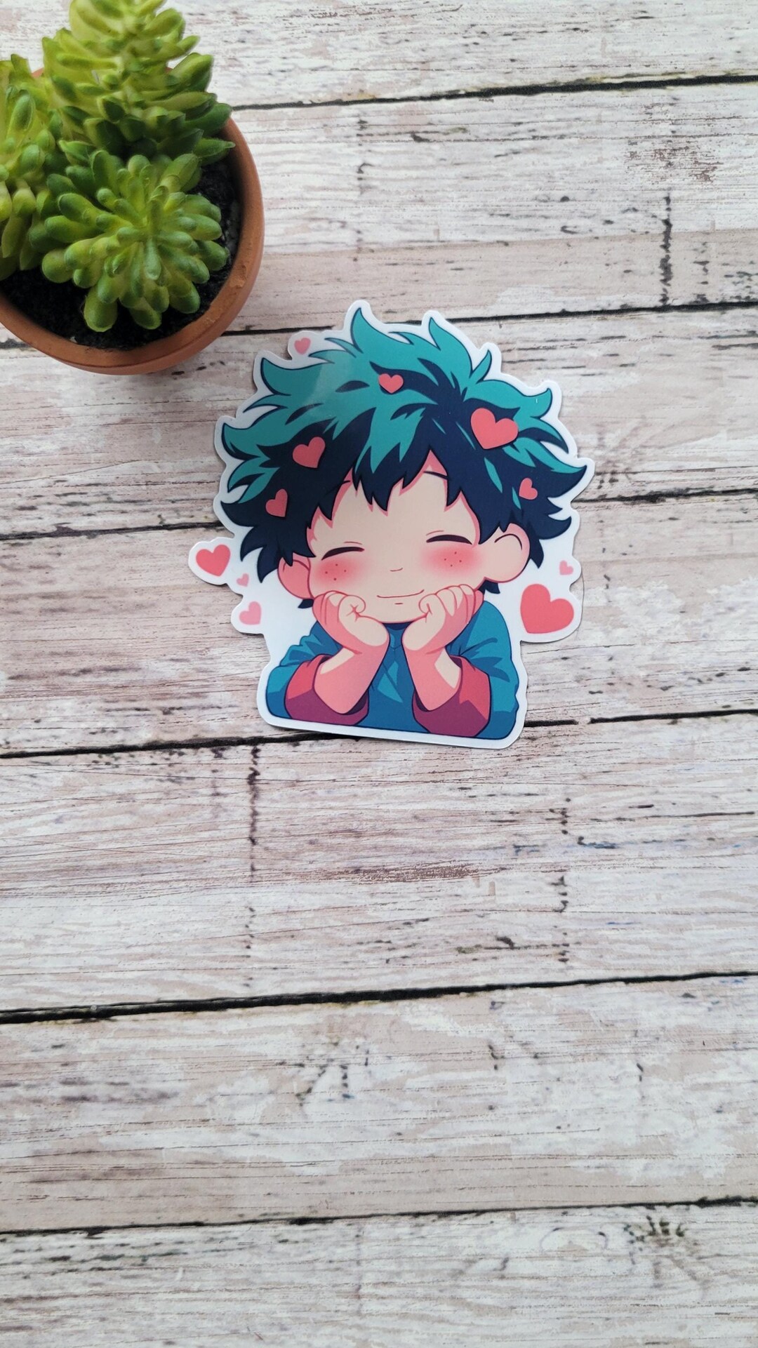 Hero Anime Sticker MHA Inspired Sticker Cute Kawaii Laptop Decal ...