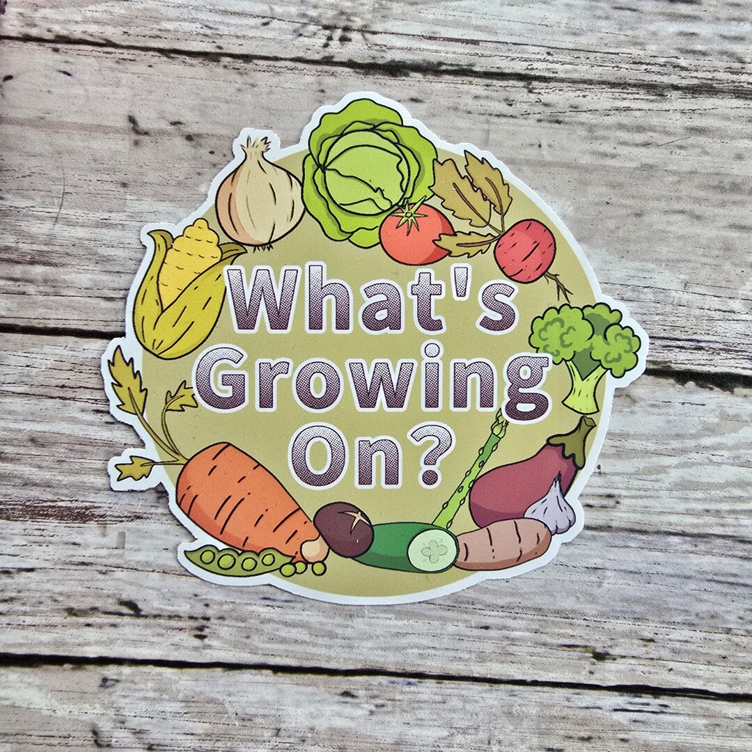 Gardener Sticker Gardening Decal Garden Themed Gift for Gardener Plant ...
