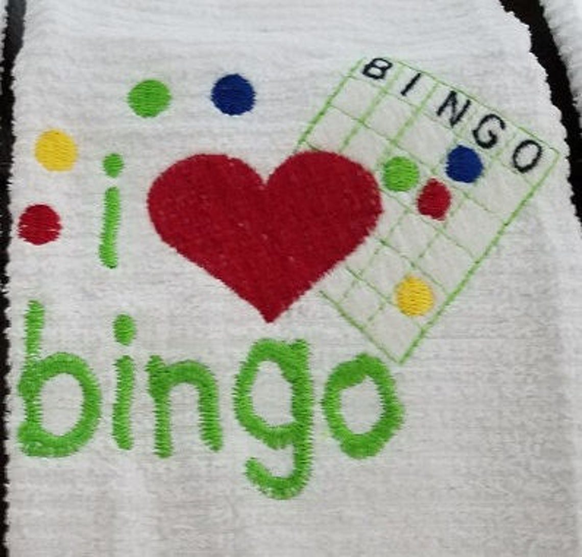 Casino Queen, Keno, Bingo, Jackpot Bar Kitchen Towel Set - Etsy