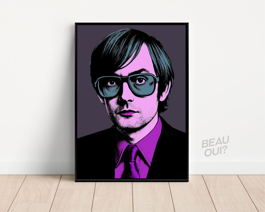 Jarvis Portrait, Pulp, Pop Art Print - Etsy UK