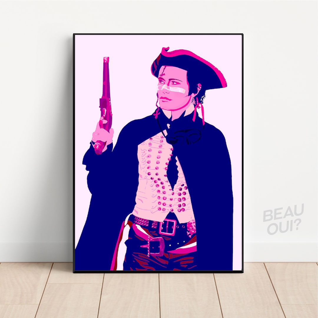 Adam Ant, Pop Art Dandy Highwayman, Portrait, Stand & Deliver - Etsy UK