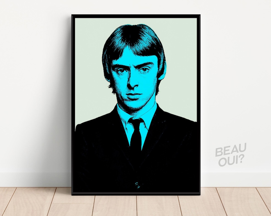 Paul Weller Pop Art Portrait - Etsy