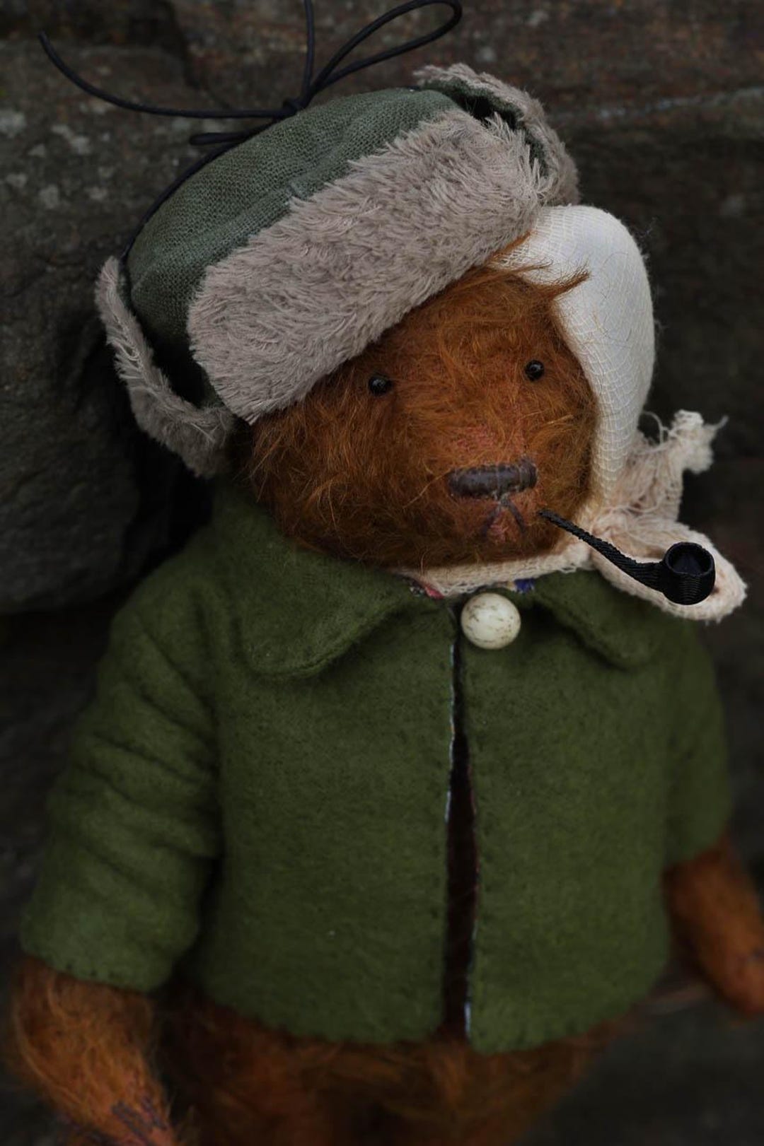 Van Gogh Teddy Bear, Collectible Teddies OOAK, Vincent Teddy Toy - Etsy