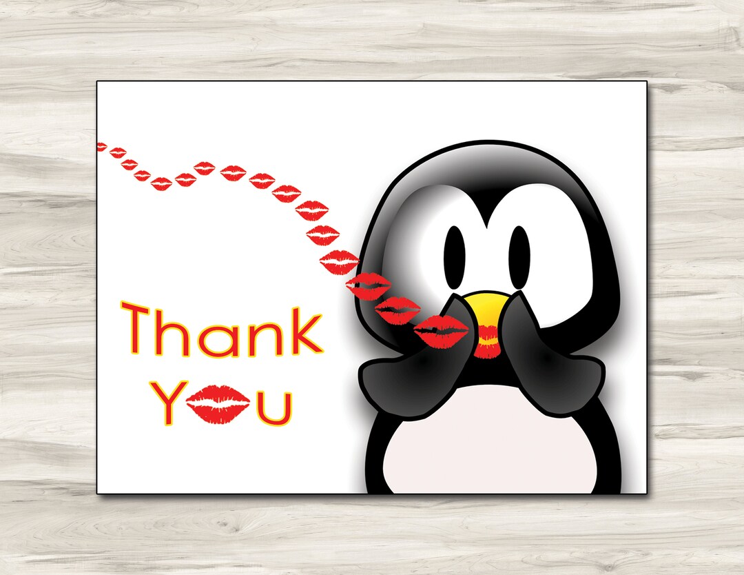 4x6 Foldable Thank You Card Blank Inside Digital Download - Etsy