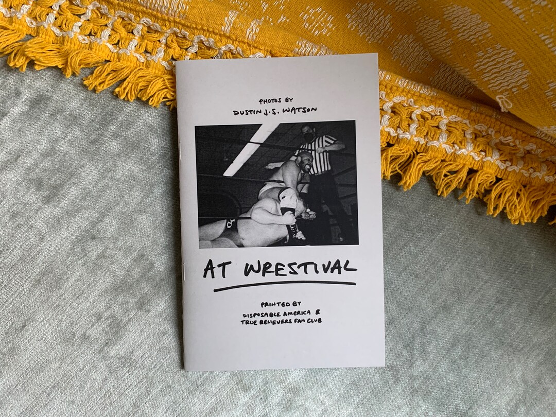 Dustin Watson AT WRESTIVAL Photo Zine — Indie Pro Wrestling Film ...