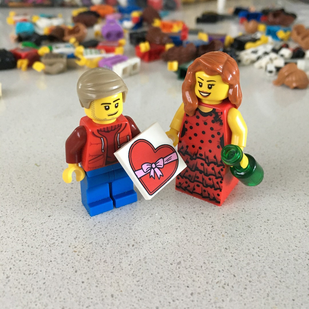 Personalised Lego Characters Made With Official Lego Mini-figures - Etsy UK