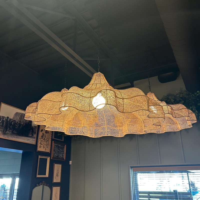 Rattan Lamp Morocco - Etsy