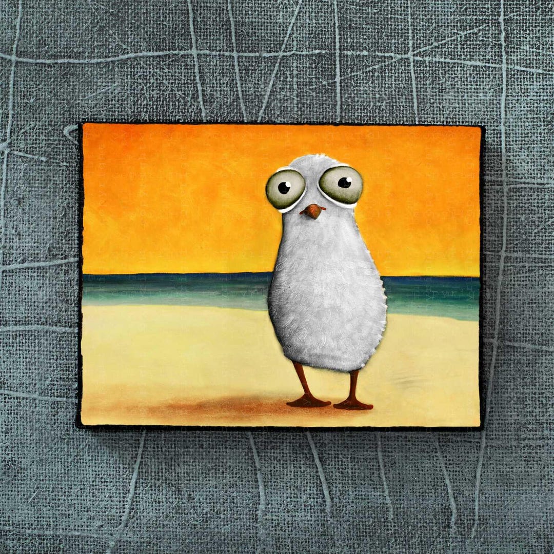 Funny Seagull , Seagull Drawing, Cute Seagull, Seagull Cartoon, Seagull ...