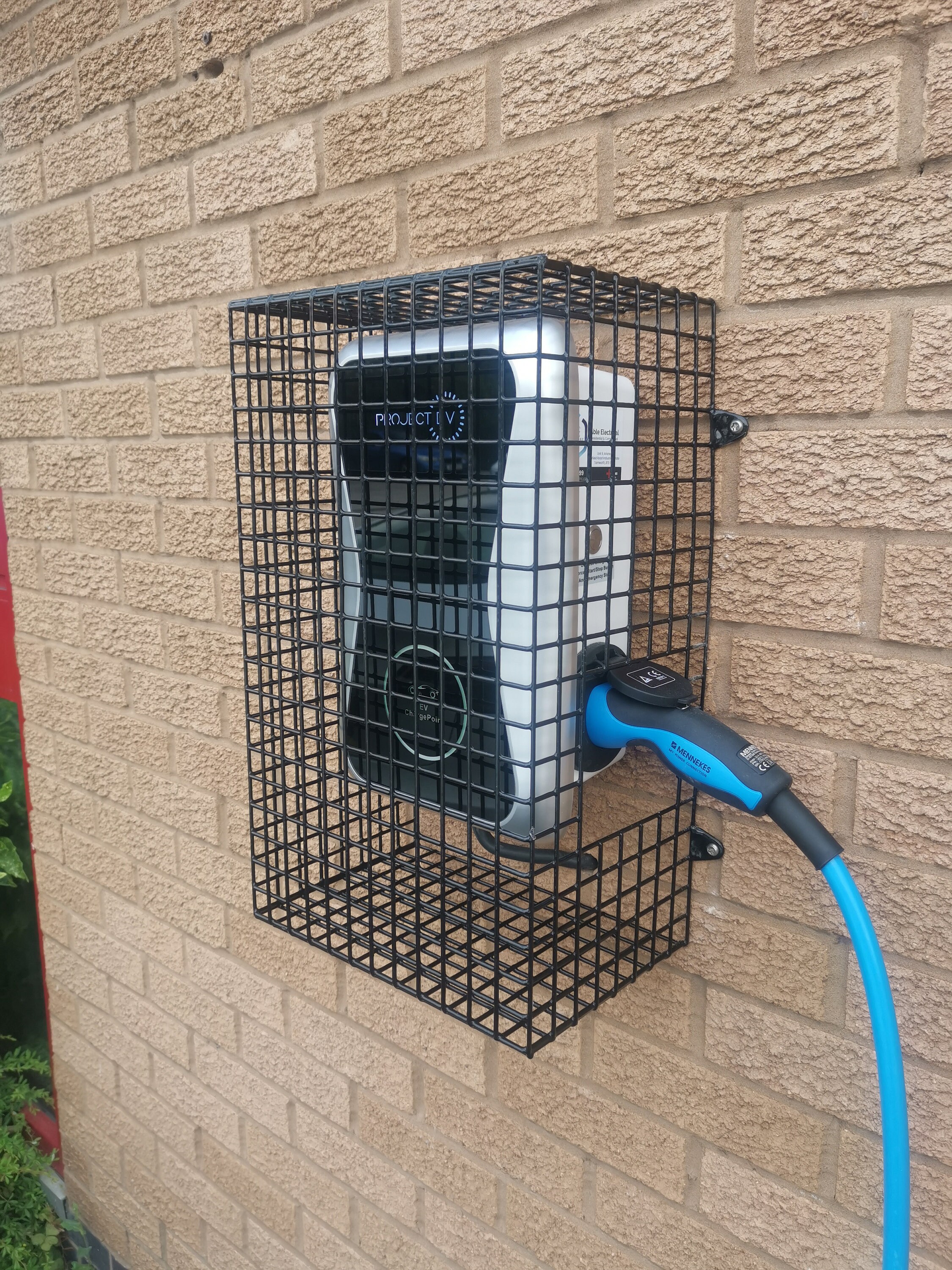 Electric Vehicle Charge Point Housing - Anti Vandal Guard/cage - Etsy
