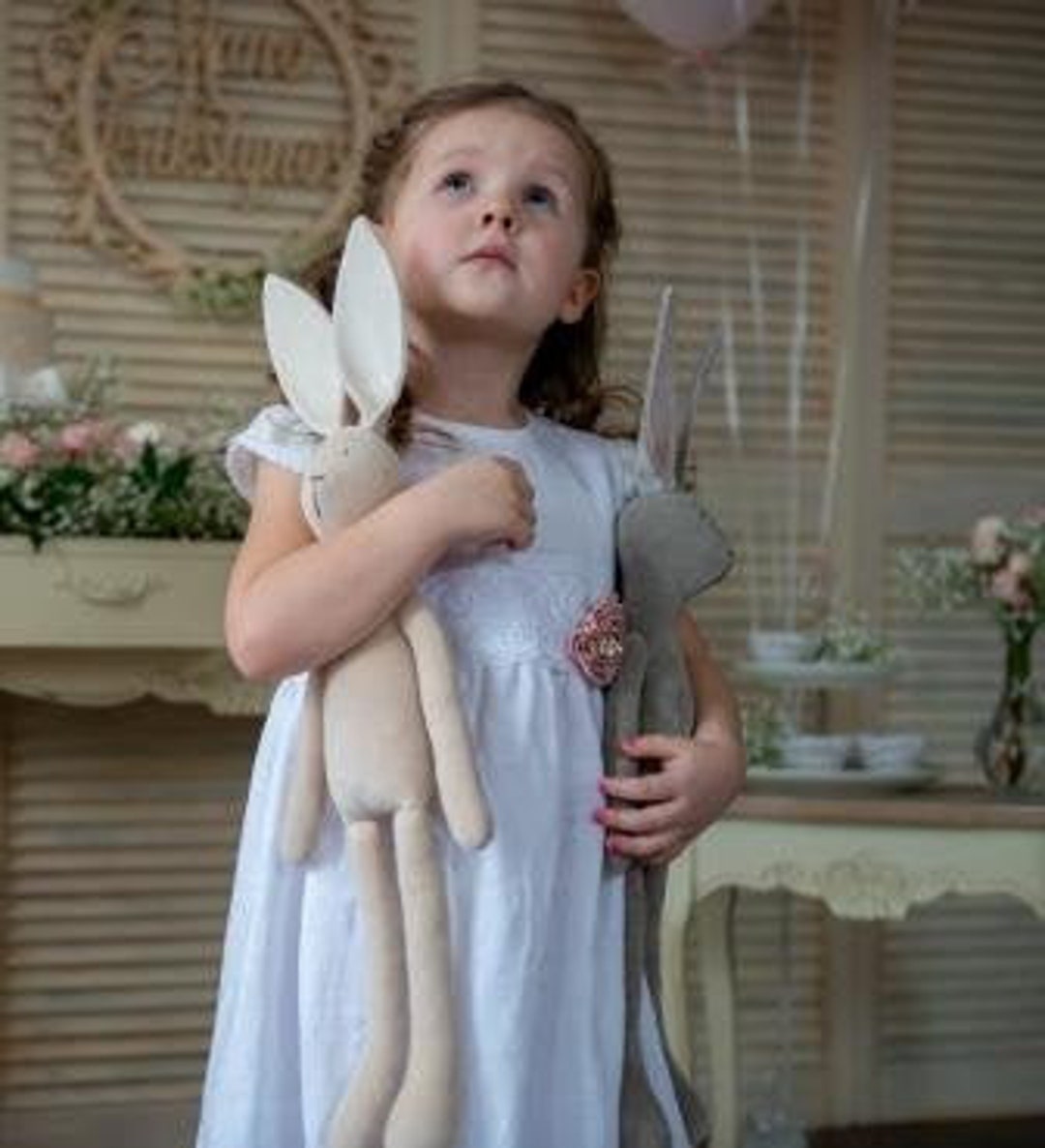 Personalized Bunny Rabbit, Custom Bunny Rabbit Plush Toy, Personalized ...