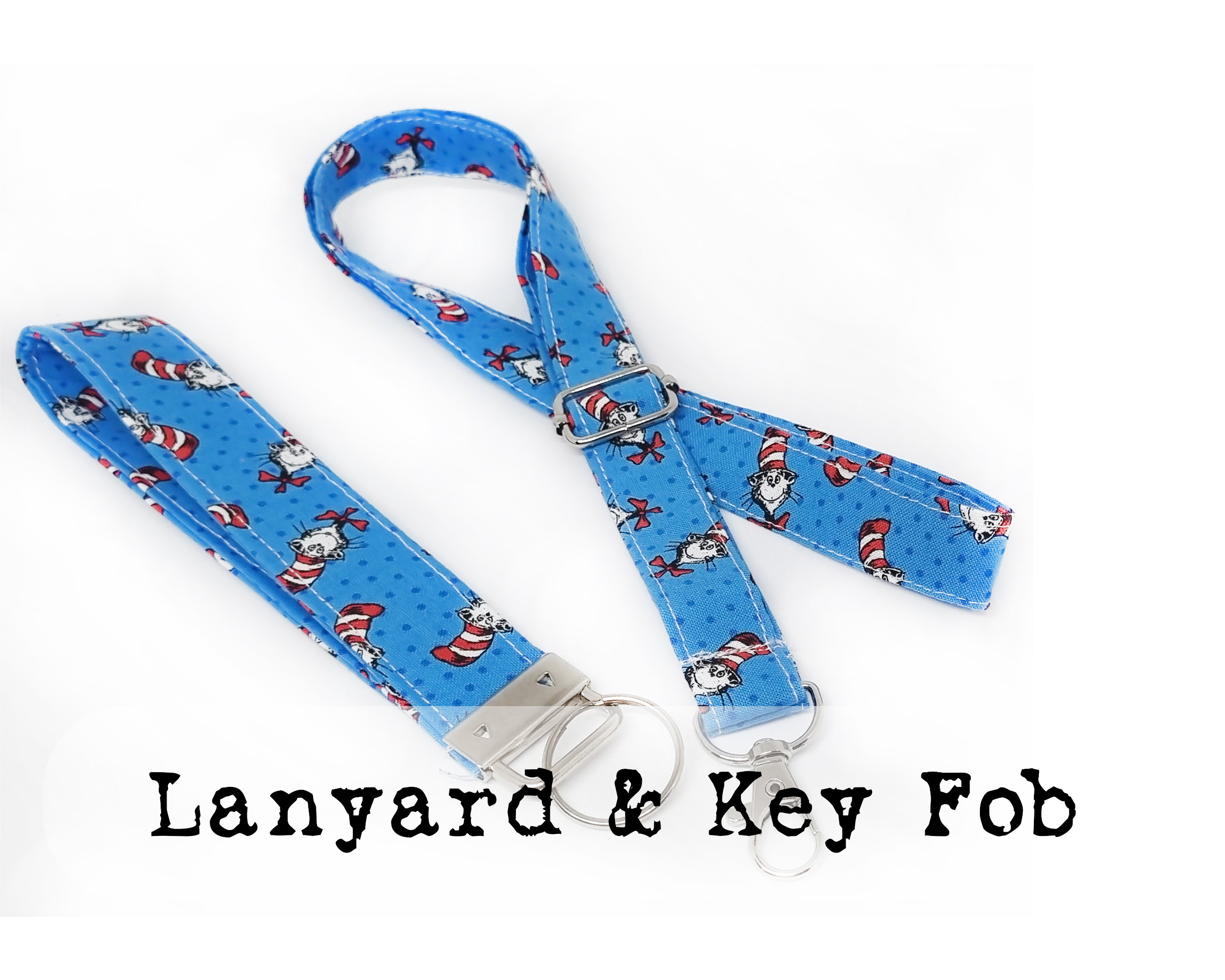 Cat in Da Hat Handmade Neck Lanyard Character Lanyards X-long Lanyard ...