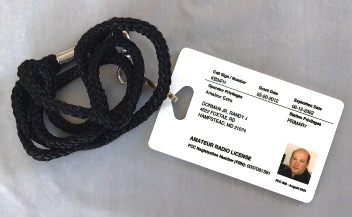 Ham Radio Id Card - Etsy