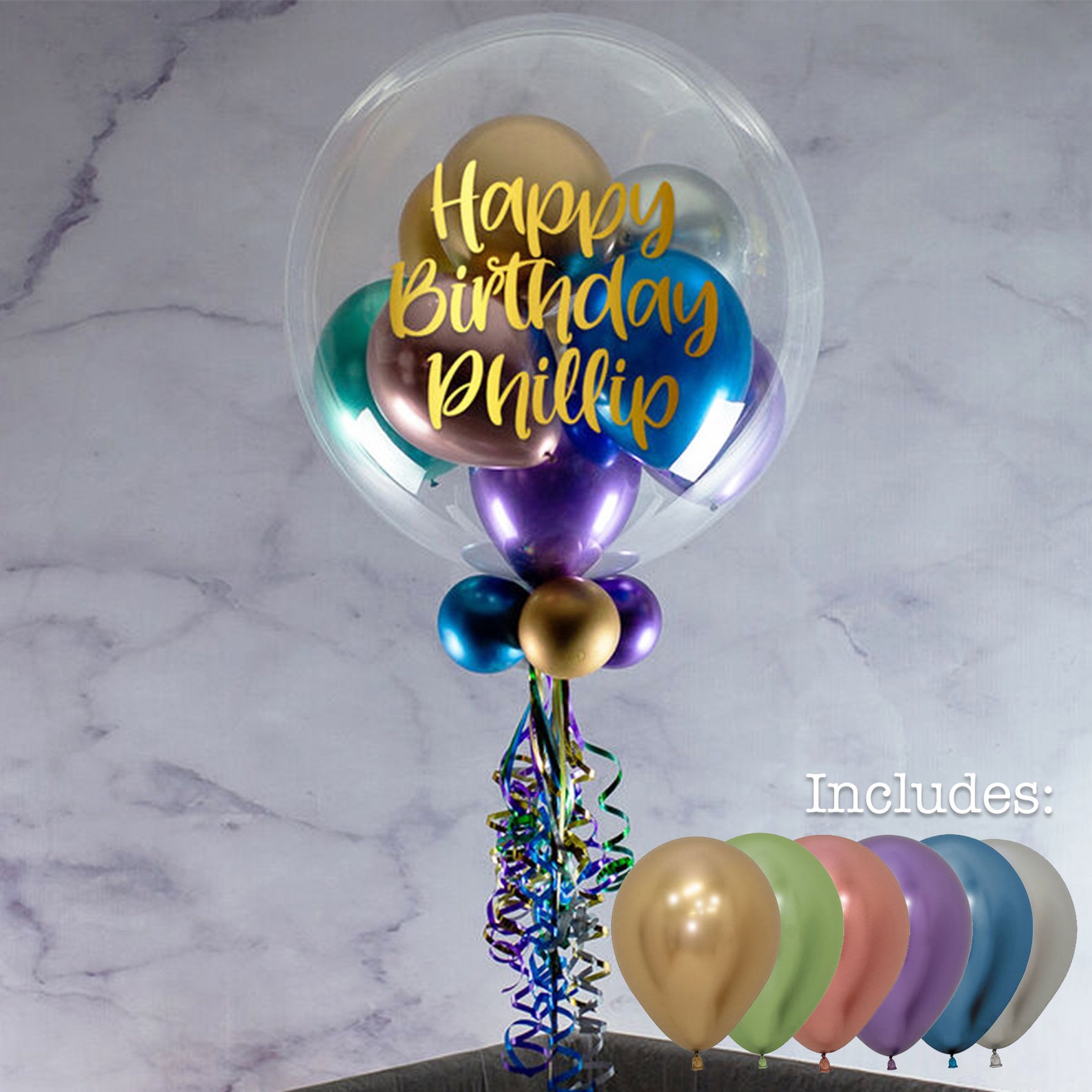 Personalised Graduation Bubble Balloon | Graduation Gift | Inflated ...
