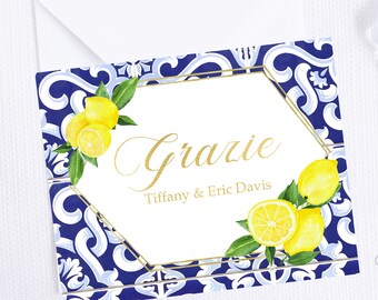 Italian Thank You | Etsy