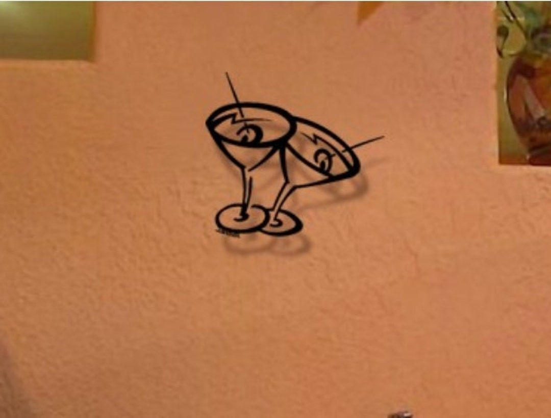 Cocktail DXF File Good for CNC Plasma and Laser Cut - Etsy