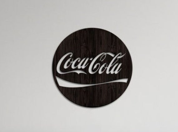 Coca Cola Sign DXF File Good for CNC Plasma and Laser Cut | Etsy