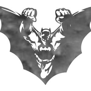 Batman 002 DXF File Good For CNC Plasma and Laser Cut | Etsy