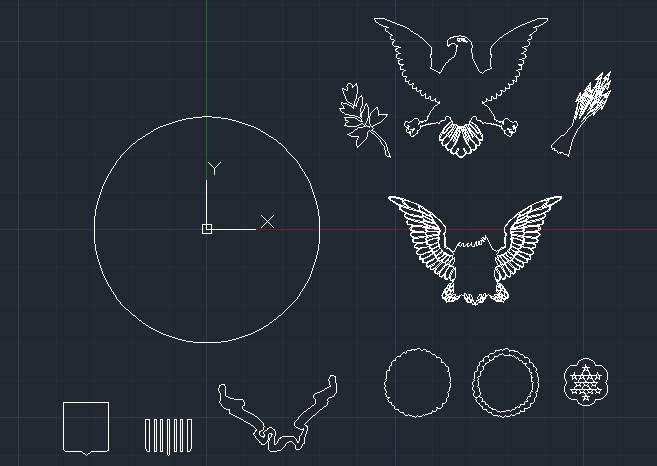 United States US Army Logo (11 Layes) DXF Files Good for CNC Plasma and ...