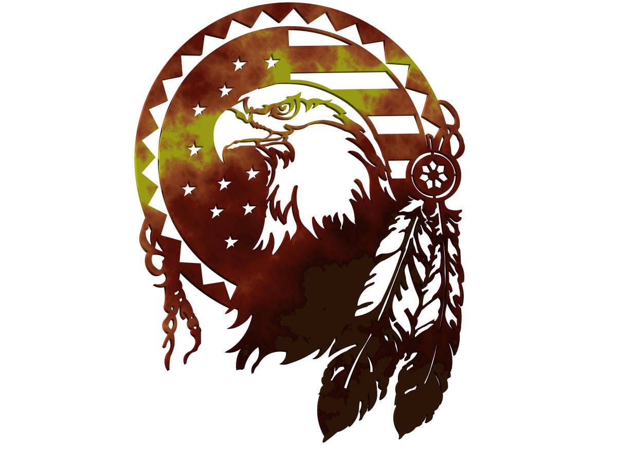 Bald Eagle 001 DXF File Good for CNC Plasma and Laser Cut - Etsy