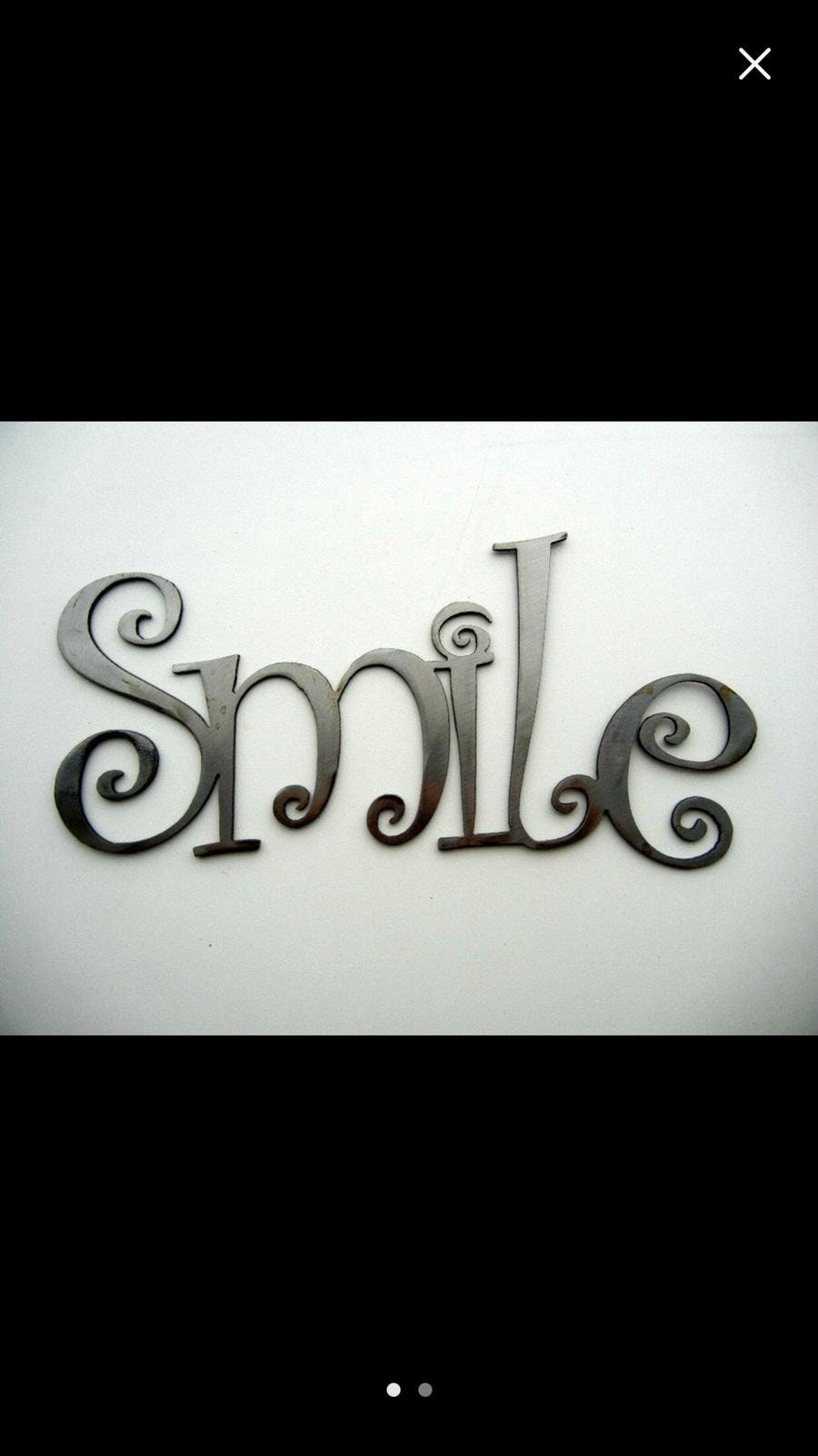 Smile 001 DXF File Good for CNC Plasma and Laser Cut - Etsy