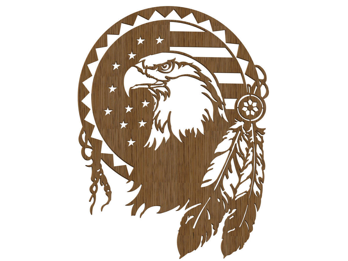 Bald Eagle 001 DXF File Good for CNC Plasma and Laser Cut - Etsy