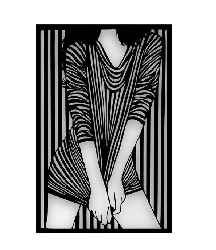 Women Body DXF File Good for CNC Plasma and Laser Cut - Etsy