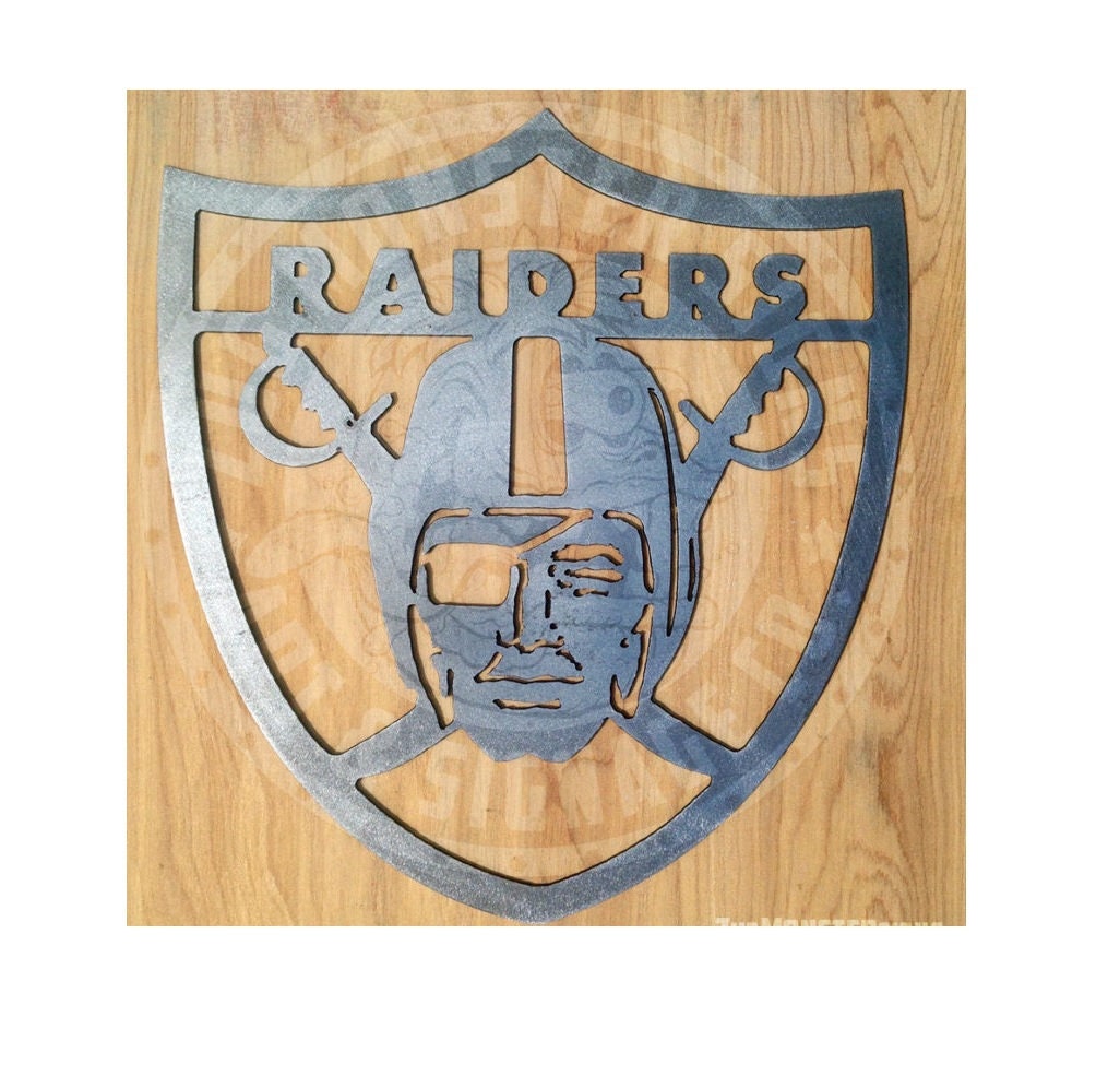 Raiders Shield Tattoo