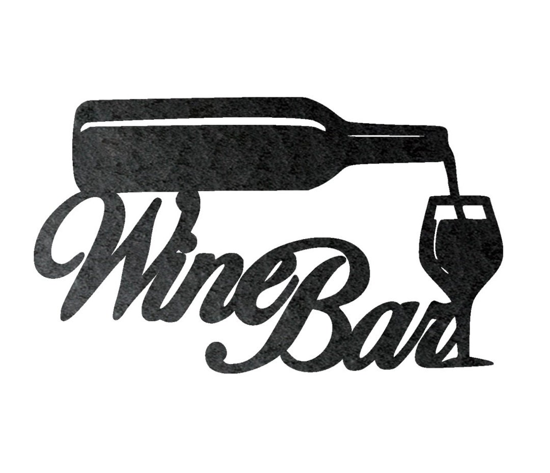 Wine Bar DXF File Good for CNC Plasma and Laser Cut - Etsy