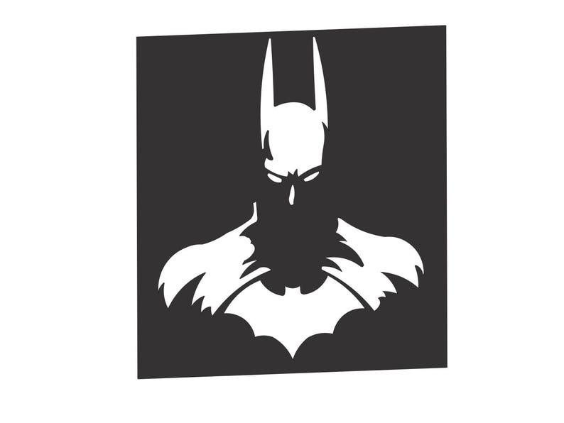 Batman 001 DXF File Good for CNC Plasma and Laser Cut - Etsy Australia