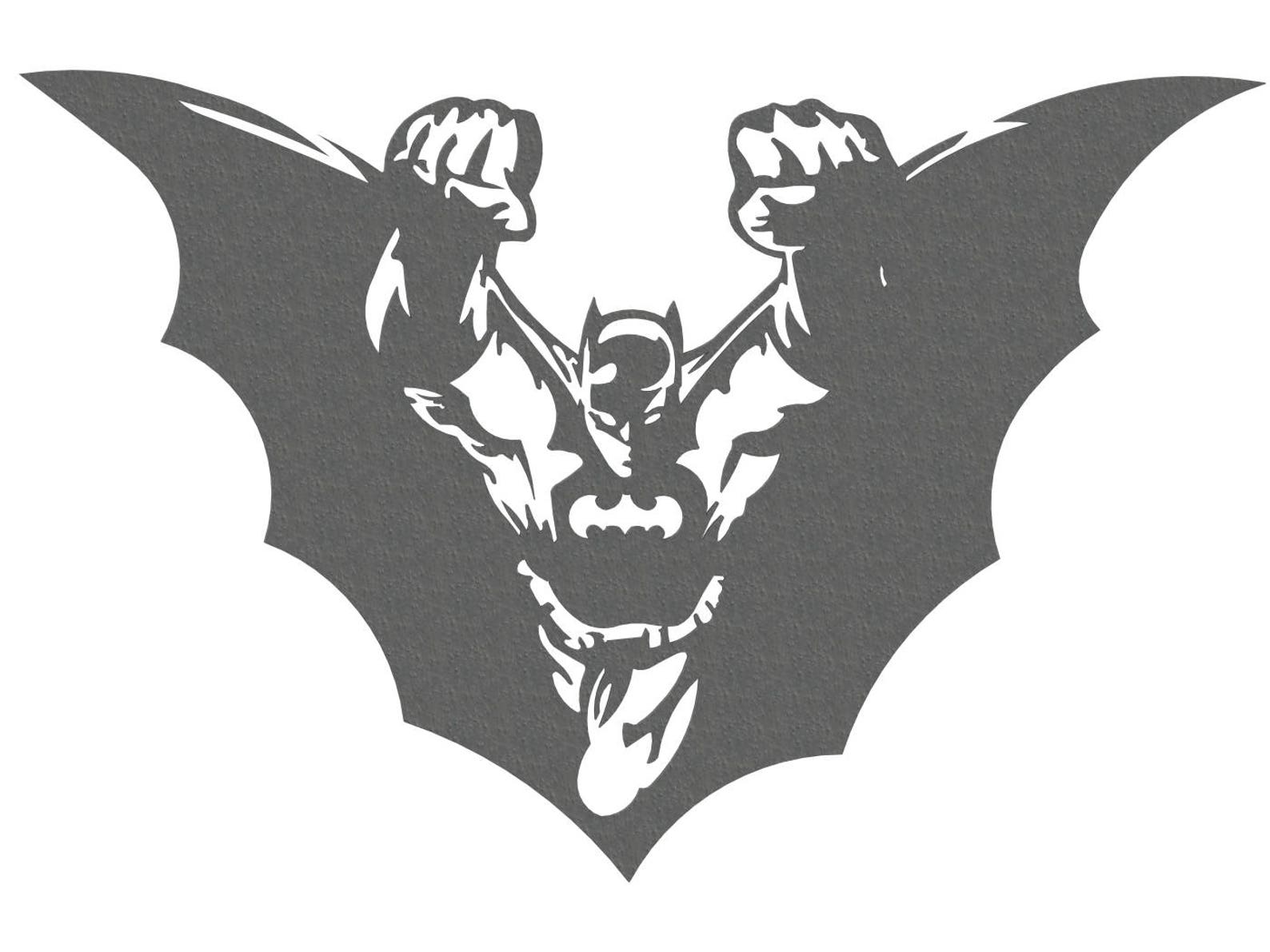 Batman 002 DXF File Good for CNC Plasma and Laser Cut - Etsy