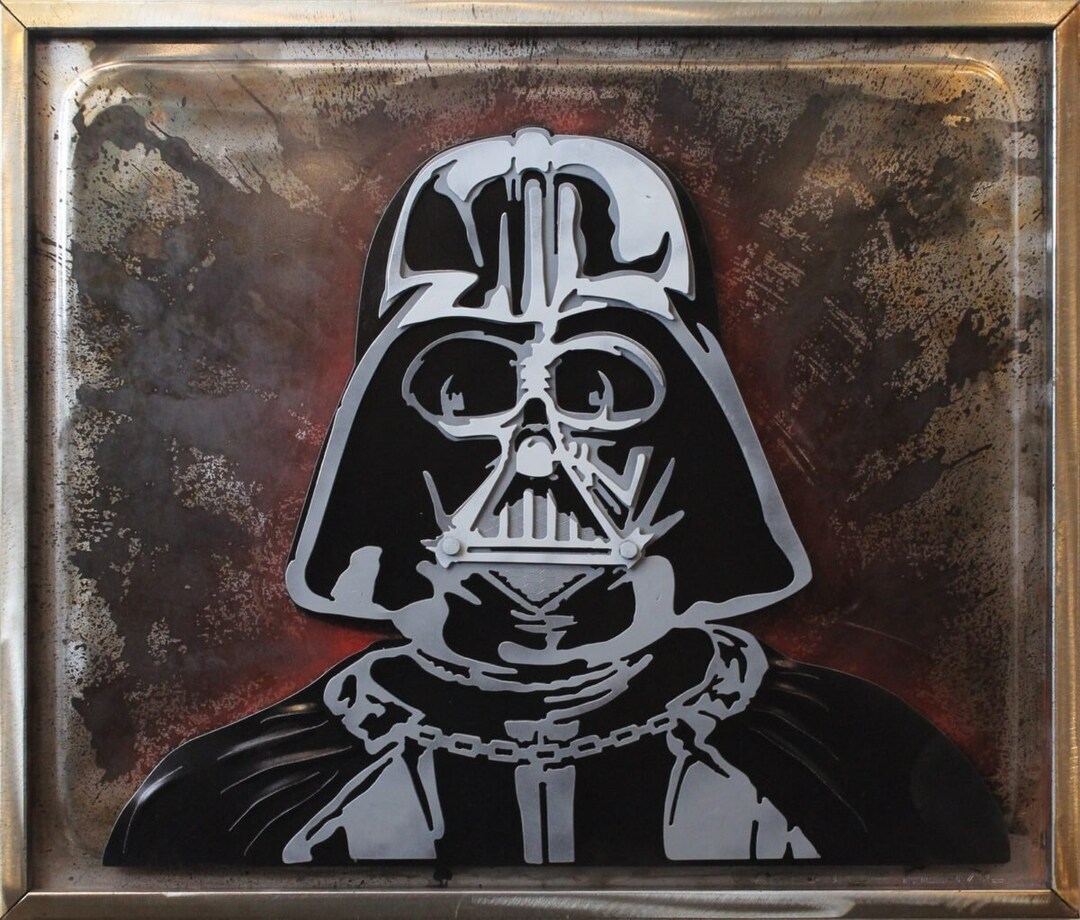 Star Wars Darth Vader DXF File 3 Layers Good for CNC Plasma and Laser ...