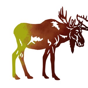 Bull Moose 001 DXF File Good for CNC Plasma and Laser Cut - Etsy