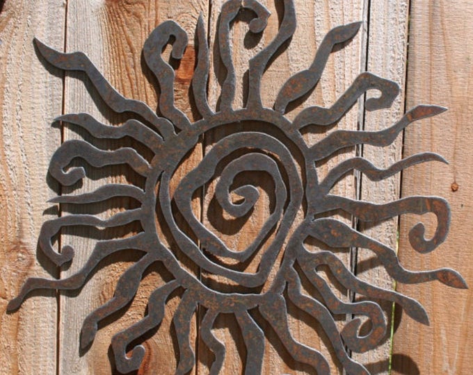 Spiral SUN 001 DXF File Good for CNC Plasma and Laser Cut - Etsy