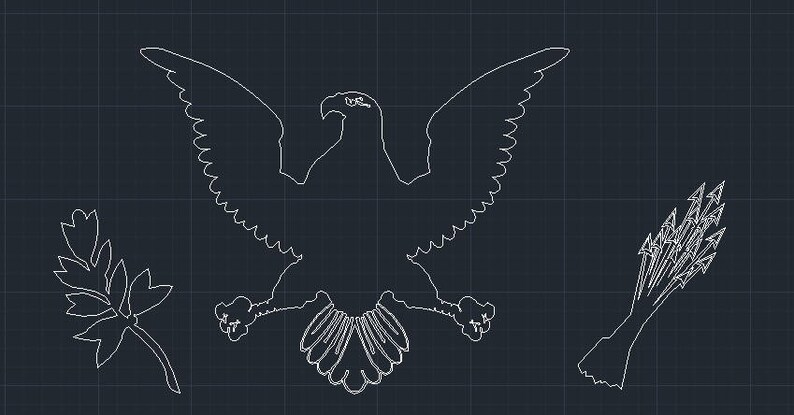 United States US Army Logo (11 Layes) DXF Files Good for CNC Plasma and ...