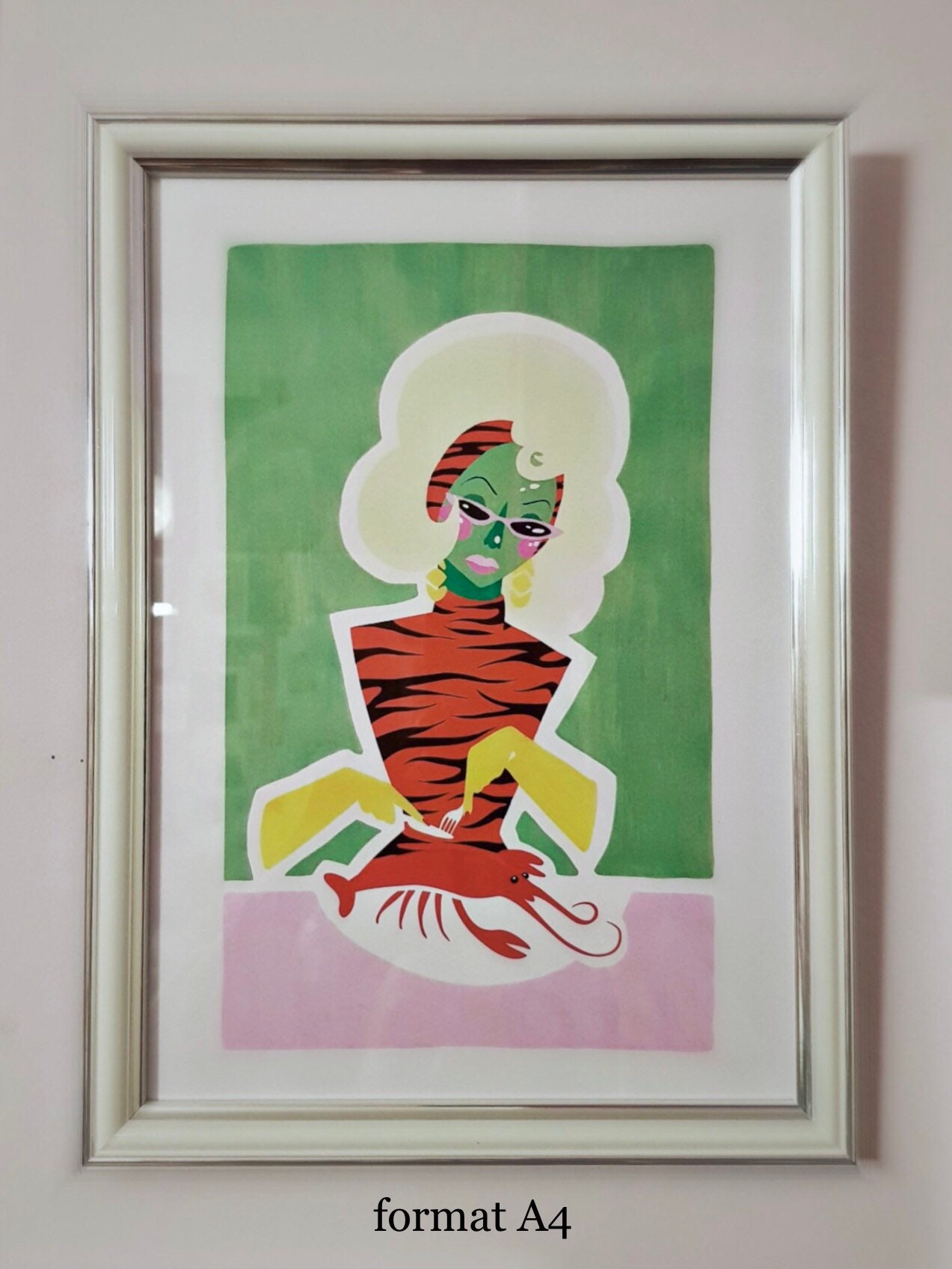 Print Juno Birch A4 Illustration and Postcard - Etsy