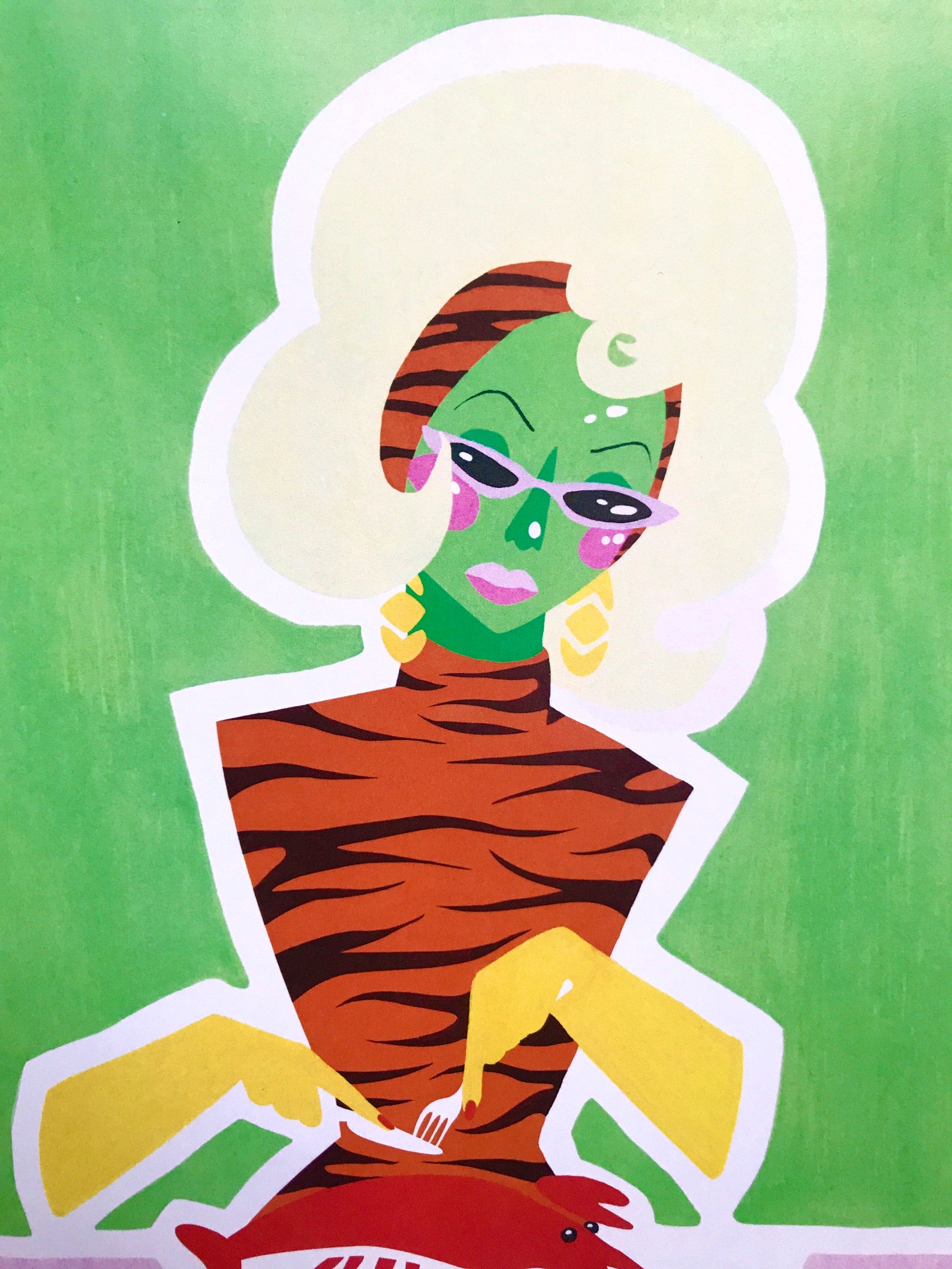 Print Juno Birch A4 Illustration and Postcard - Etsy Ireland