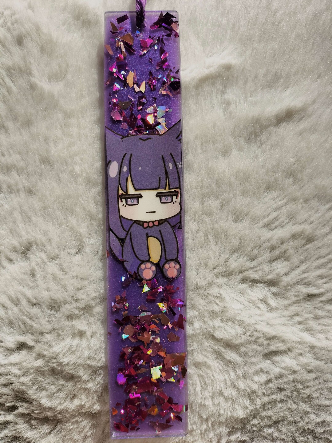 Genshin Impact Bookmark Shogun Raiden Archon Electro - Etsy