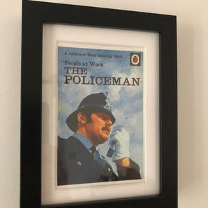 Retro Ladybird Book Cover. Police - Etsy
