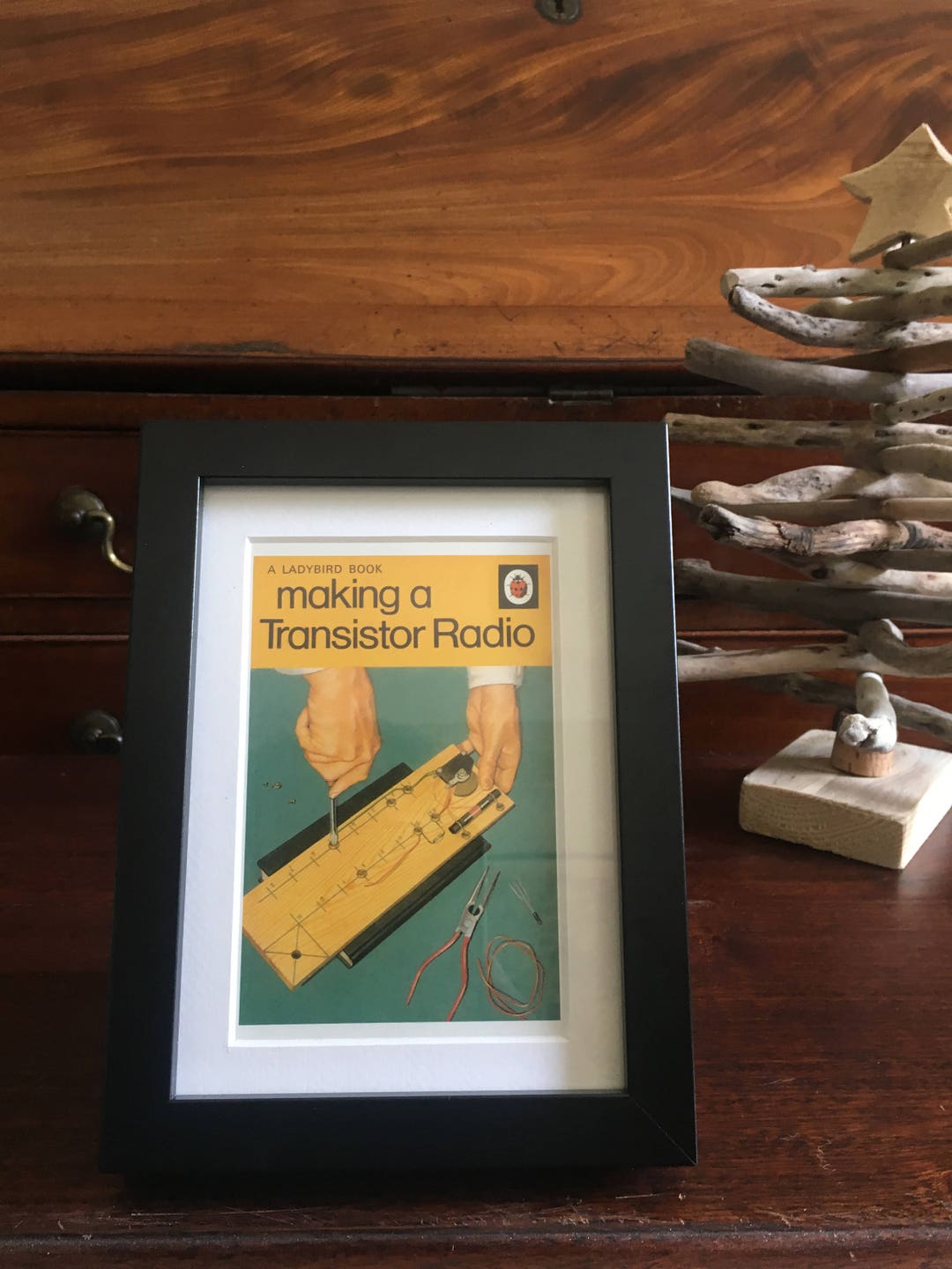 Retro Ladybird Book Cover Framed. Making a Transistor Radio - Etsy