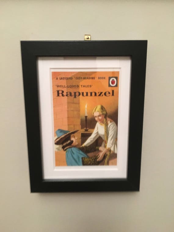 Retro Ladybird Book Cover. Rapunzel | Etsy