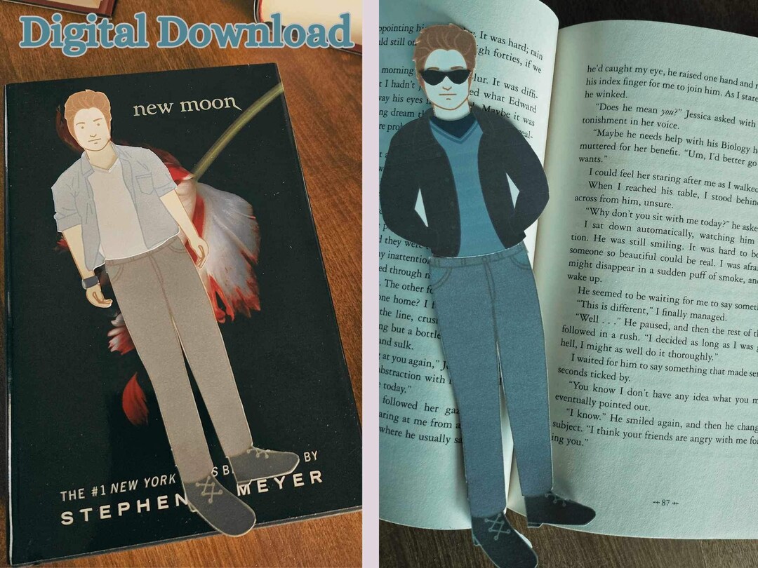 Edward Cullen Twilight Paper Doll PDF Digital Download Clothes Suits ...
