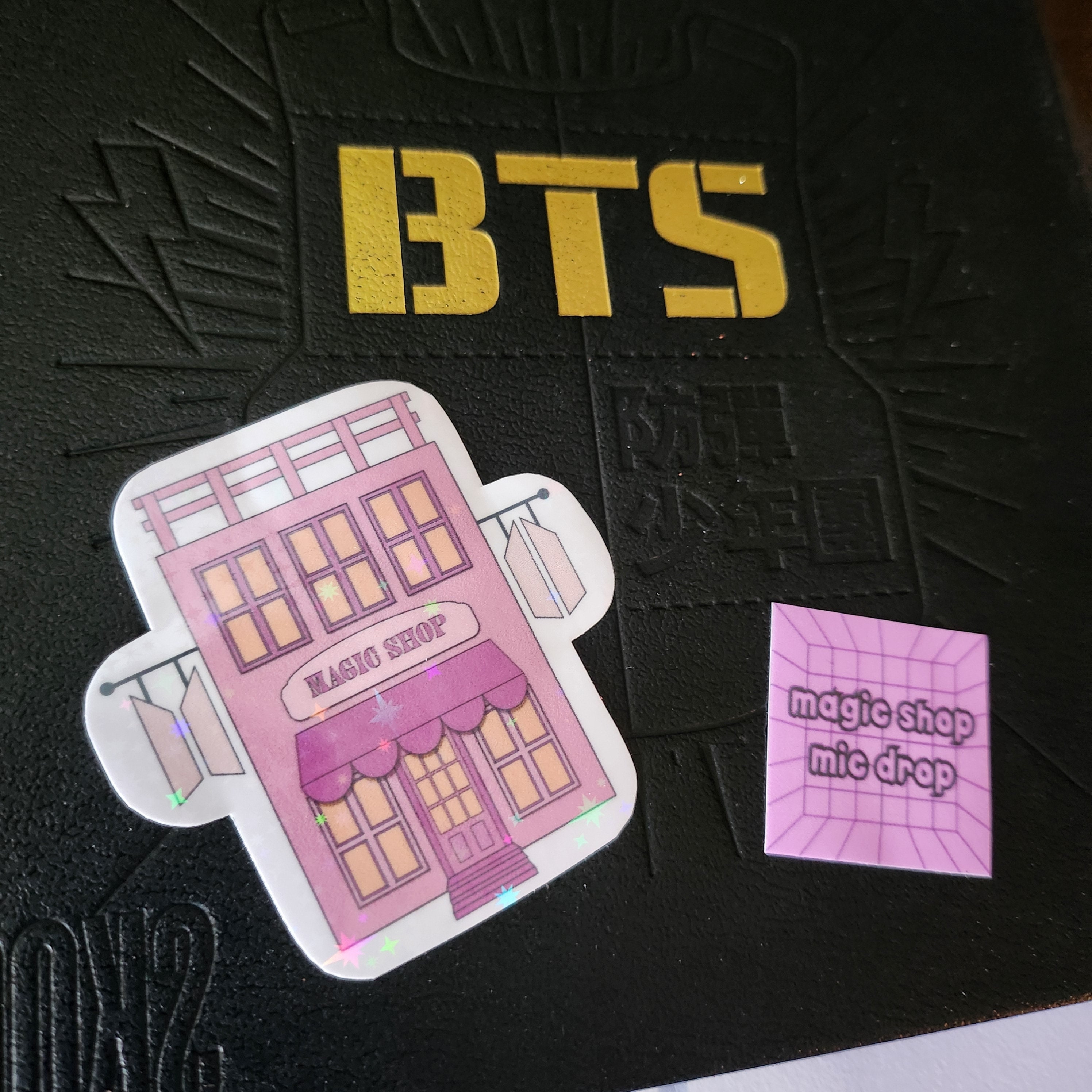 BTS Bangtan Sonyeondan Boys Inspired Stickers Vinyl Waterproof Water ...
