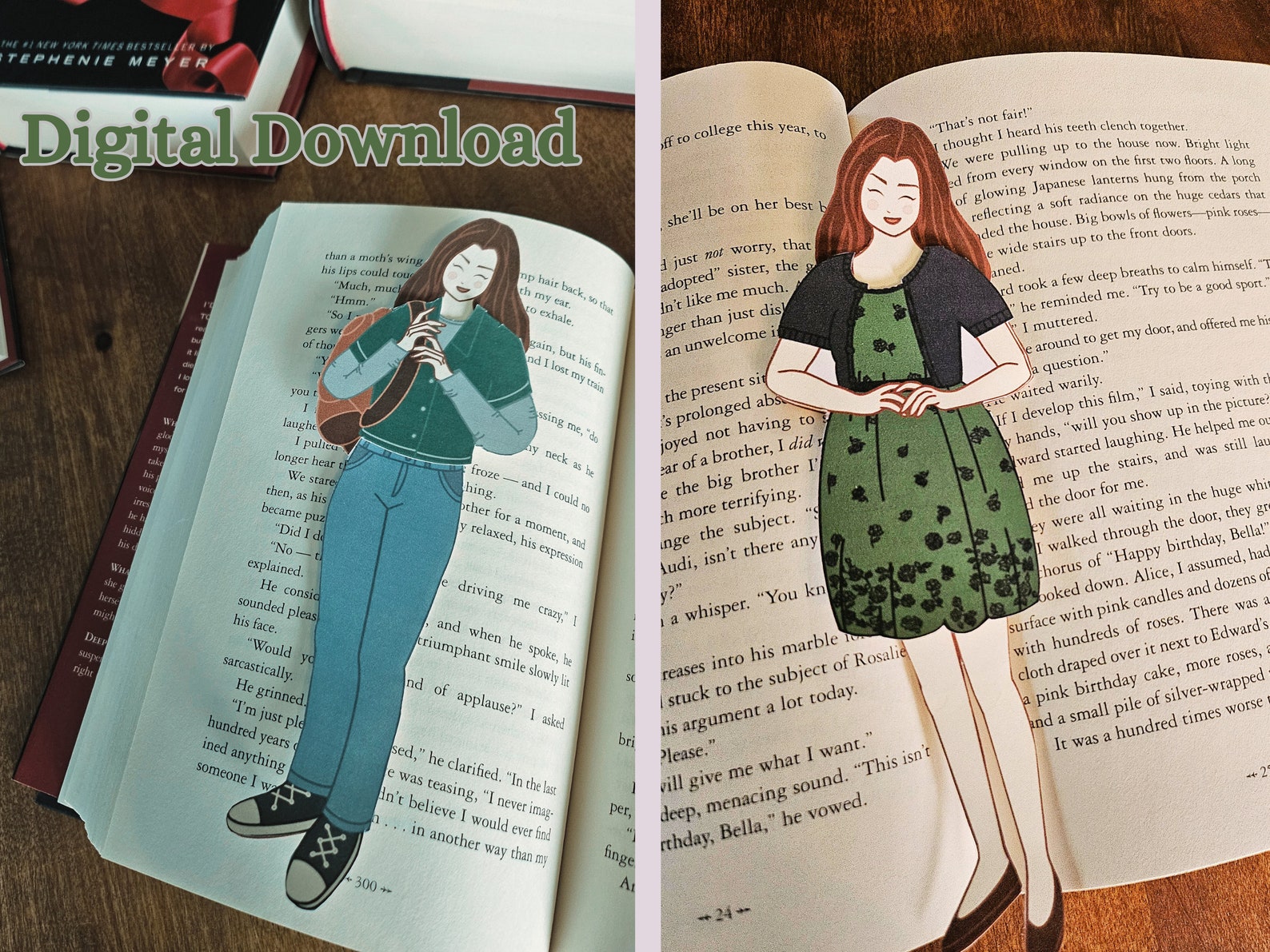 Bella Swan Cullen Twilight Paper Doll PDF Digital Download Clothes ...