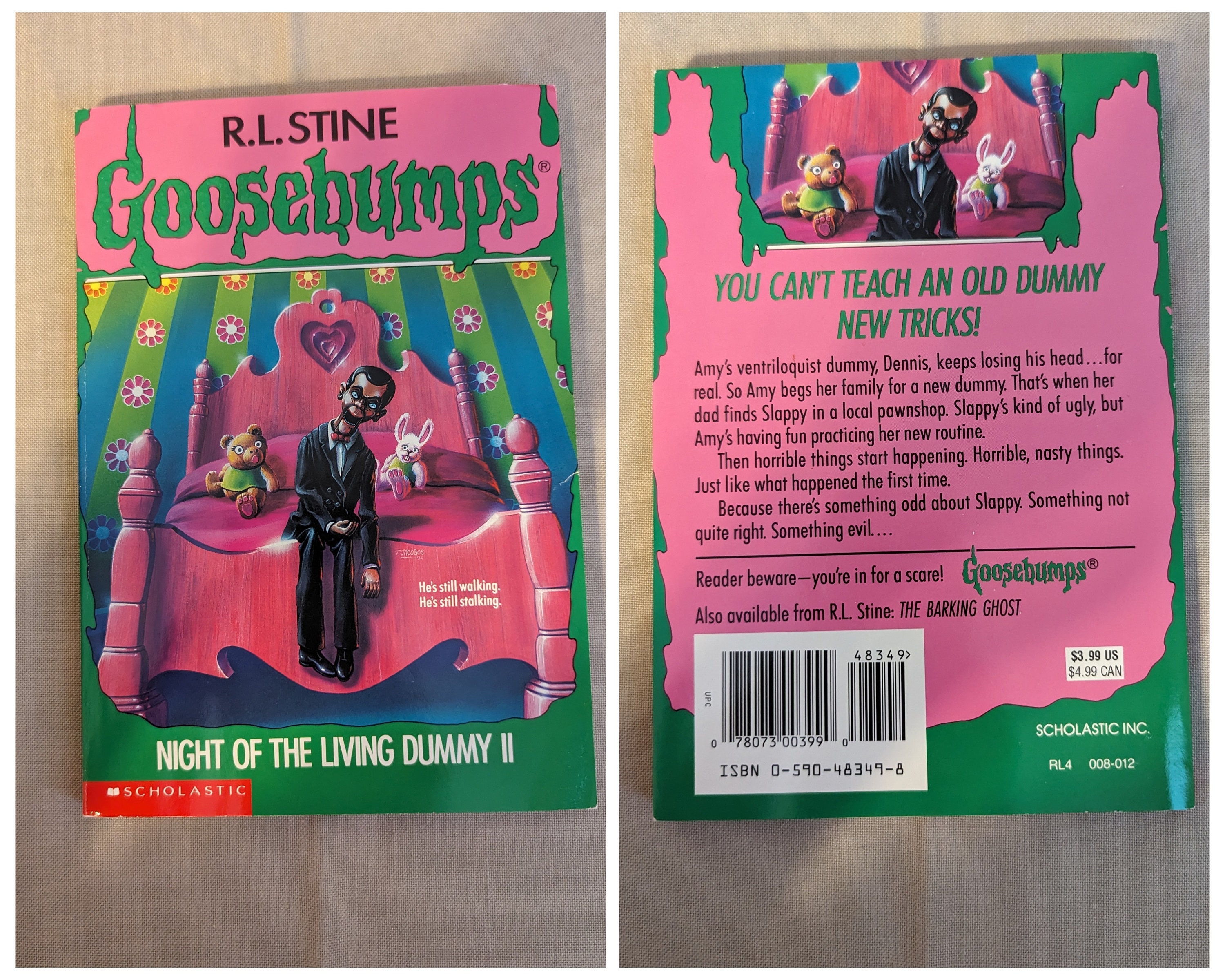 R.L. Stine Goosebumps Book Set - Etsy