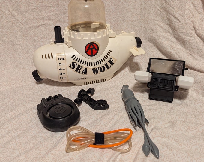 GI Joe Adventure Team Sea Wolf Submarine - Etsy