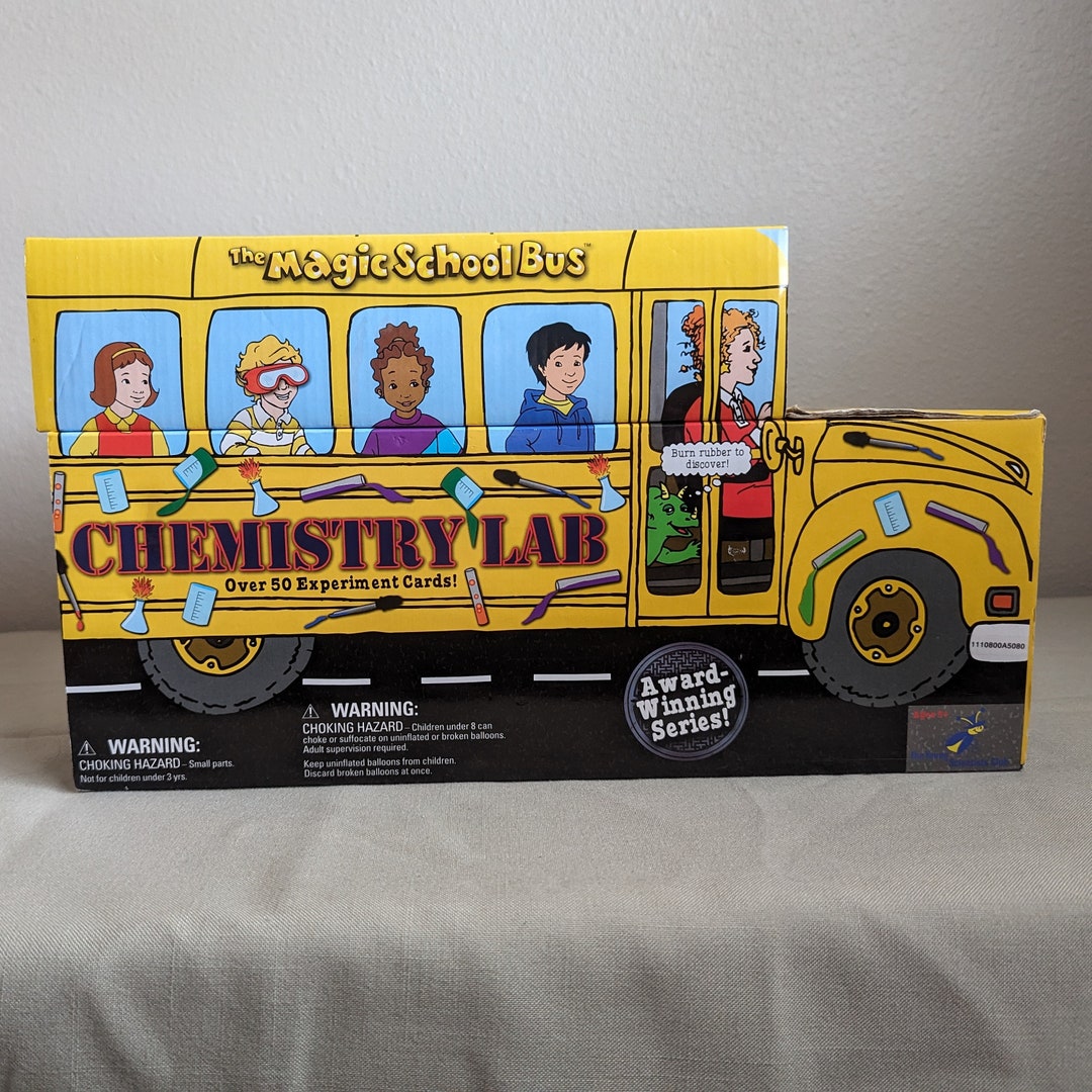 The Magic School Bus Chemistry Set - Etsy