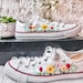 Hand-embroidered Canvas Shoes - Etsy