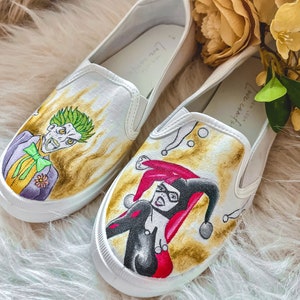 Hand-painted Custom Sneakers - Etsy