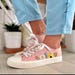Hand-embroidered Canvas Shoes - Etsy